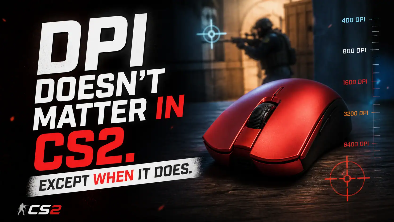 DPI Doesn't Matter in CS2. Except When It Does.