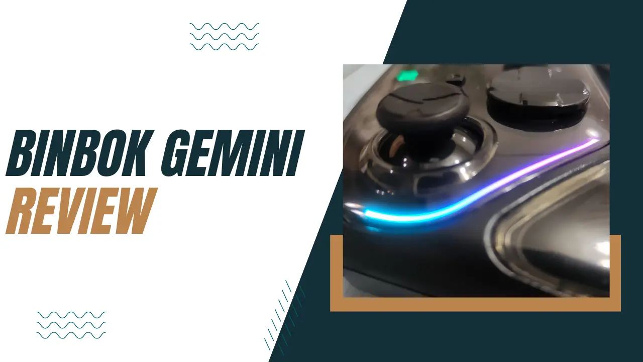 BINBOK Gemini - Cheap Switch Controller with Hall Effect